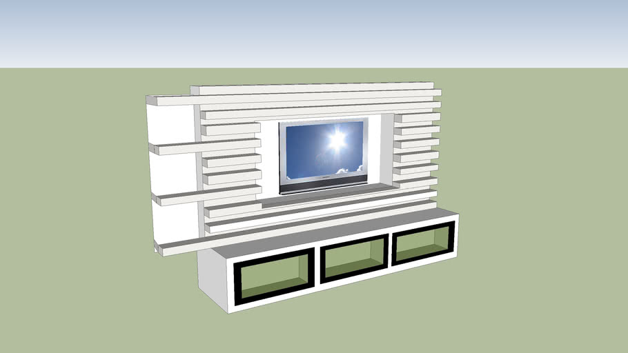 Modulo com TV | 3D Warehouse