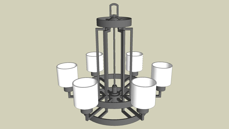 6-Lt__Chandelier_4.skp (2.3 MB SketchUp 2015 Model) | 3D Warehouse