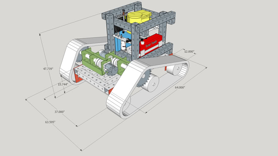 OSE MicroTrack - Heavy Duty | 3D Warehouse