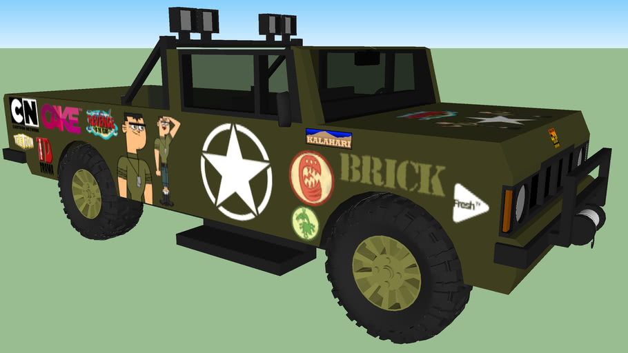 Total Drama Brick Car | 3D Warehouse