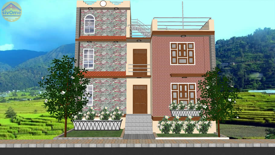 House In Nepal | 3D Warehouse