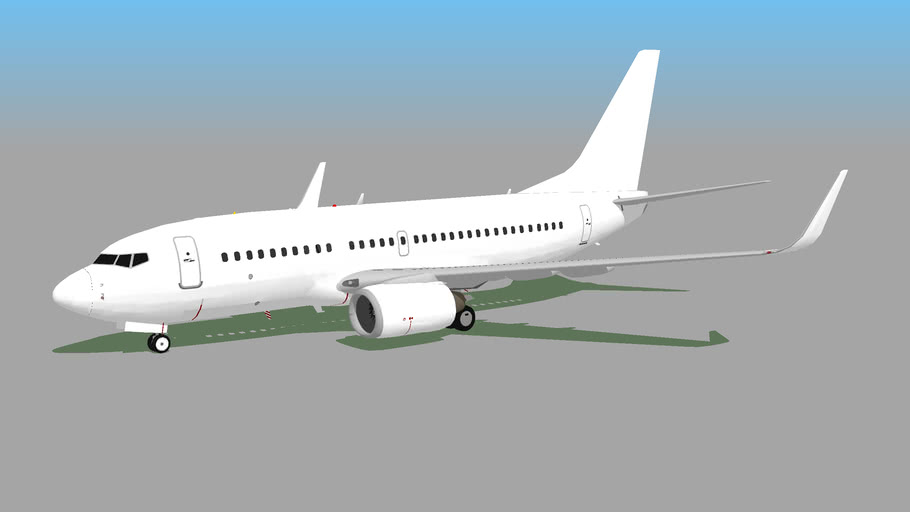 Template - Boeing 737-700 | 3D Warehouse