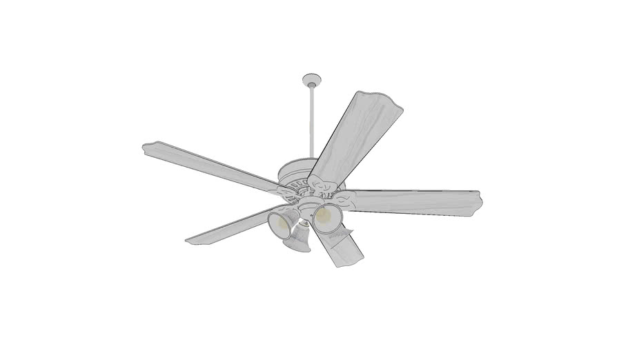 Ceiling Fan 1 | 3D Warehouse
