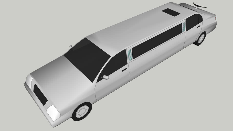 Low poly - limo | 3D Warehouse