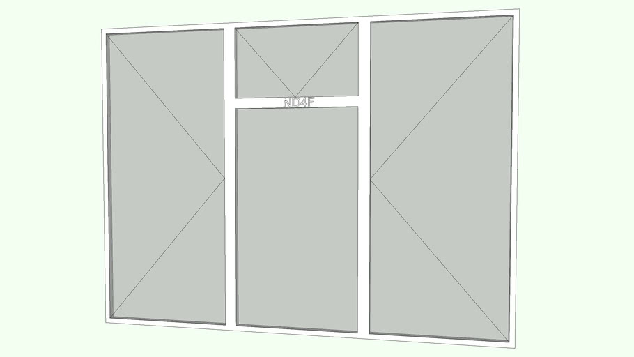 Window ND4F | 3D Warehouse