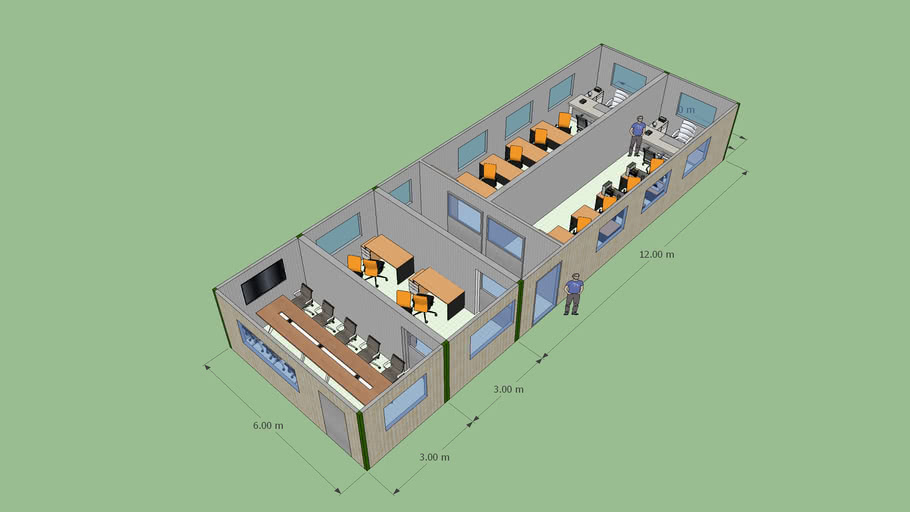 Portable office | 3D Warehouse