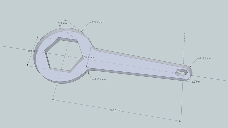 spanner | 3D Warehouse