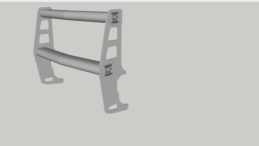 Chevy 1988 to 1998 Grizzly brush guard | 3D Warehouse