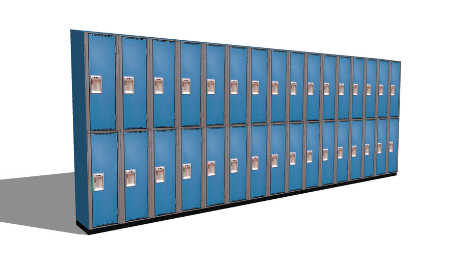 High School Lockers | 3D Warehouse