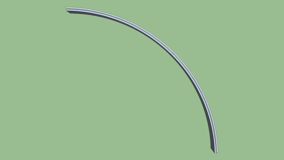Octanorm Z151 Curved Beam | 3D Warehouse
