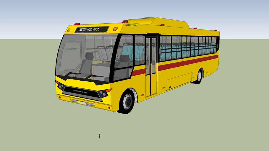 ASHOK LEYLAND 2018 bus | 3D Warehouse