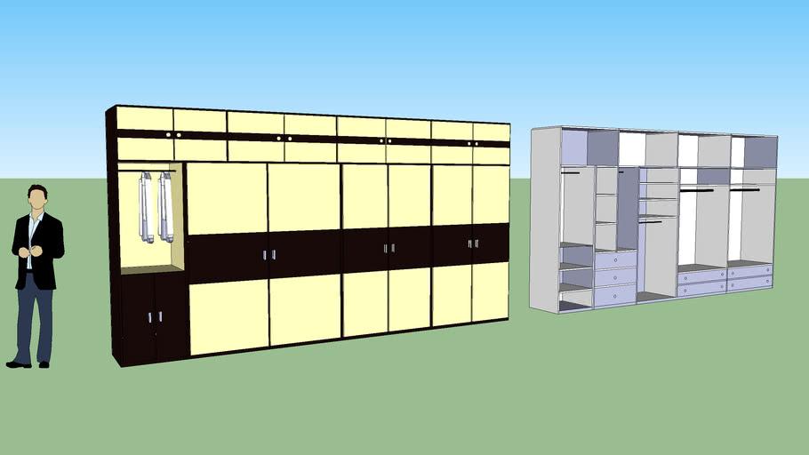 Bedroom Wardrobe | 3D Warehouse
