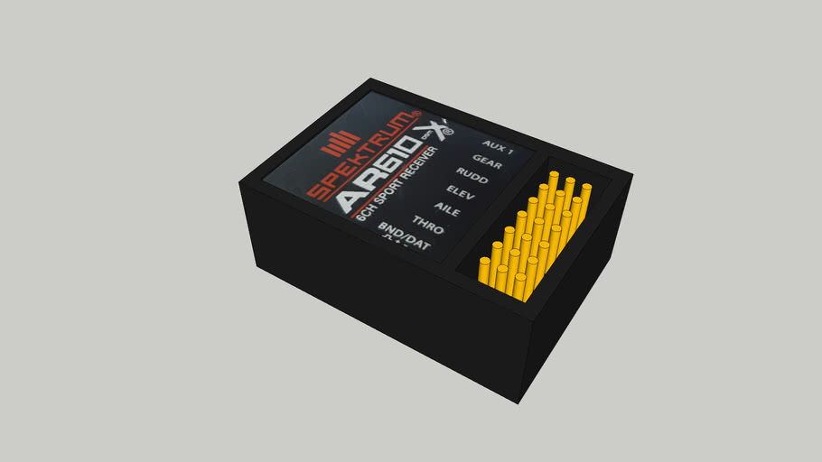 Spektrum AR610 Receiver | 3D Warehouse