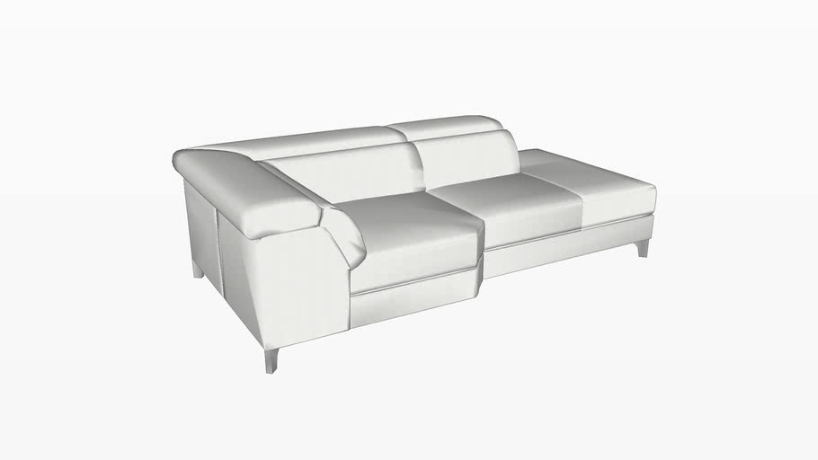 Natuzzi Volo Sofa 2821 481 | 3D Warehouse
