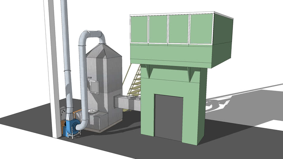 wet scrubber | 3D Warehouse