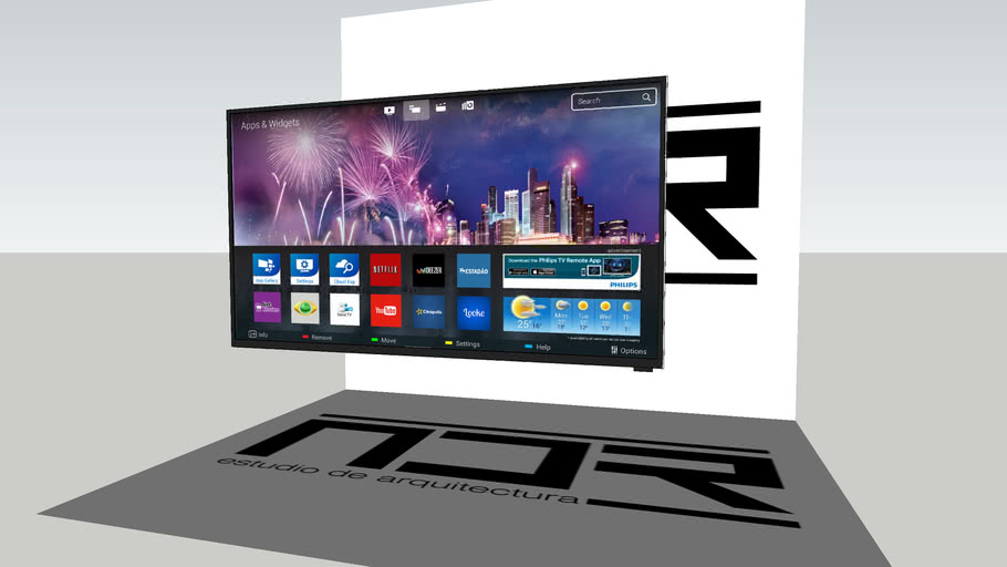 Tv Empotrada | 3D Warehouse