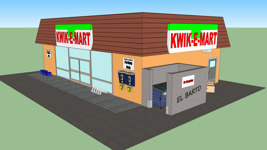 Kwik-e-Mart | 3D Warehouse