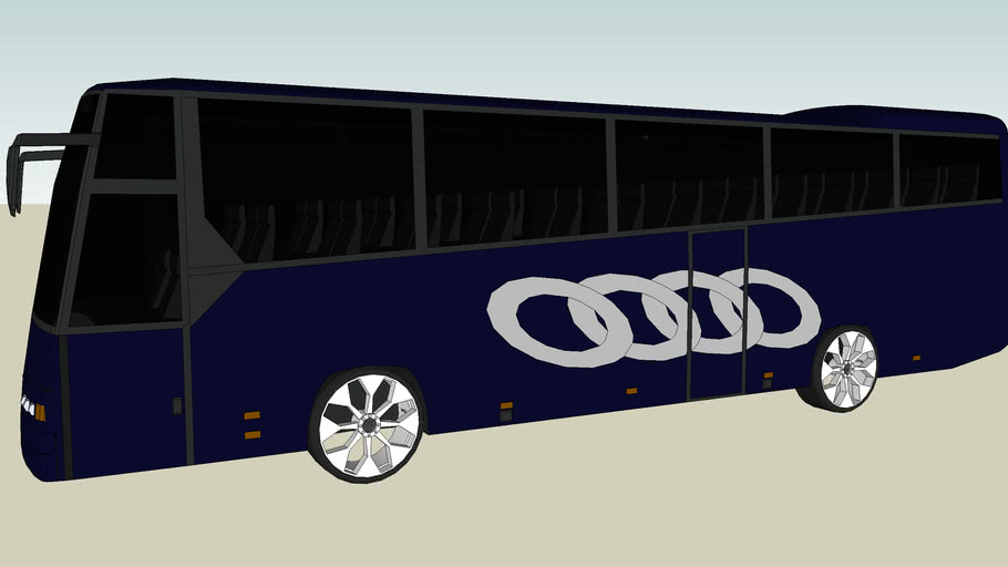 modified volvo bus | 3D Warehouse