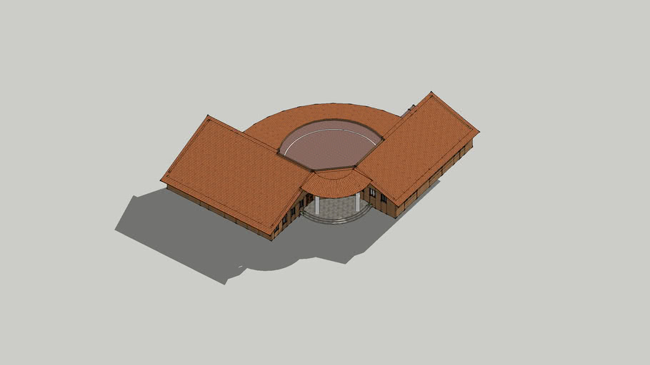 block slope roof | 3D Warehouse