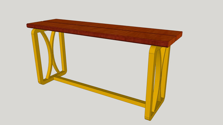 NATURAL AND CLASSIC CONSOLE | 3D Warehouse