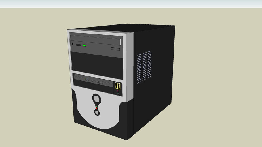 Systemax Computer Tower | 3D Warehouse