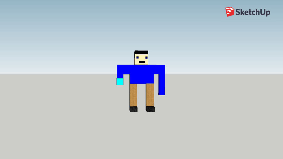 toy man.skp | 3D Warehouse