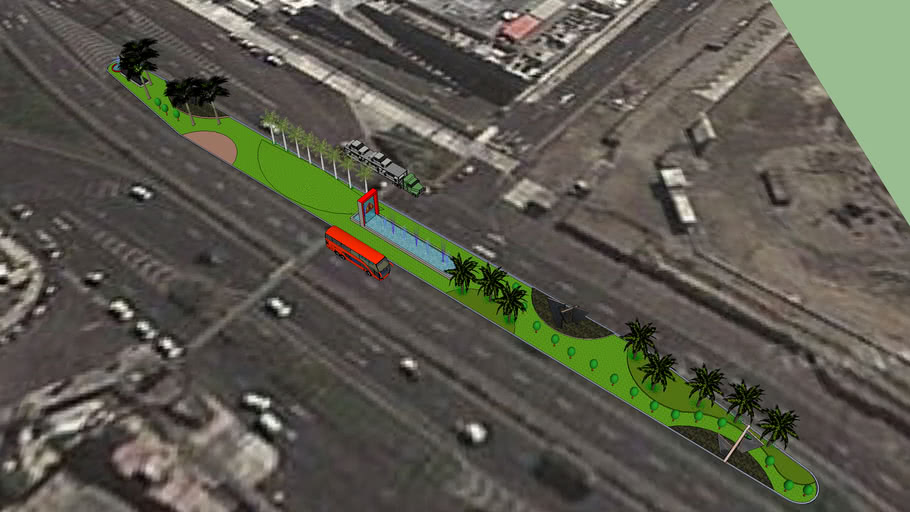 berma central del terminal 2 | 3D Warehouse