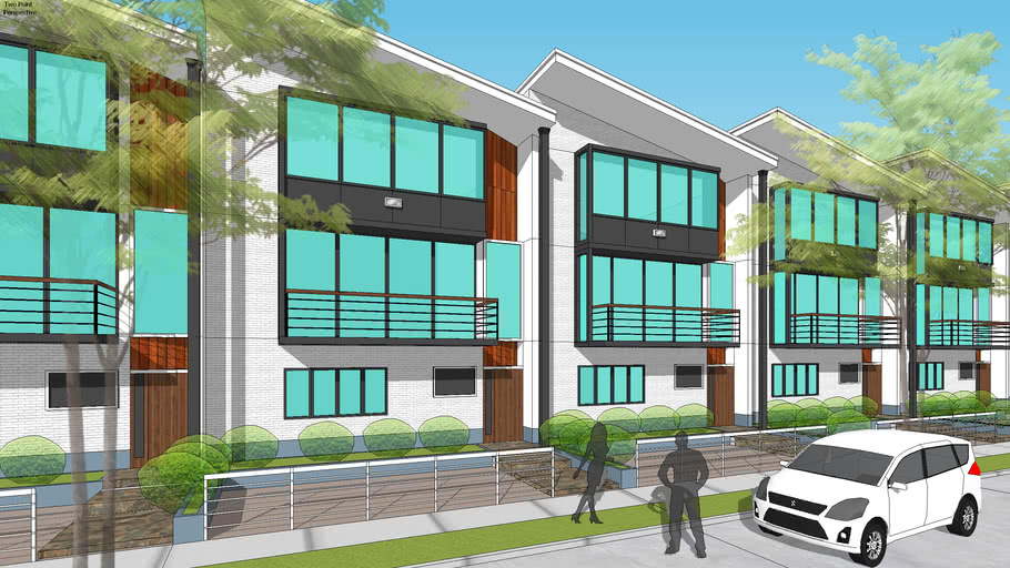 Townhouse | 3D Warehouse