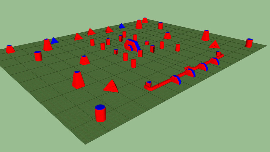 2013 PSP field layout - Chicago Open | 3D Warehouse