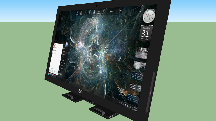 18' All-in-one NetTop | 3D Warehouse