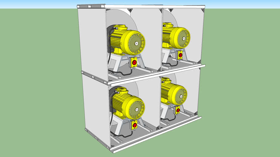 Fan Wall module | 3D Warehouse