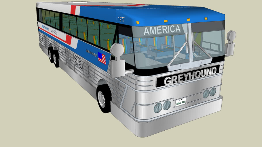 MC8 Greyhound Americruiser | 3D Warehouse