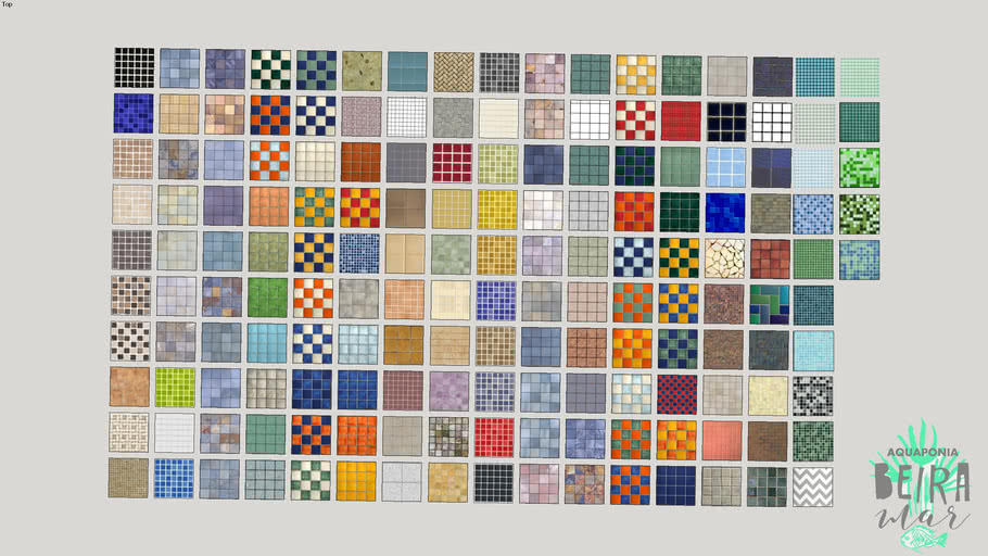 Azulejo Pastilhas | 3D Warehouse