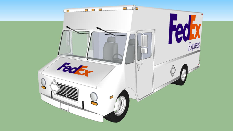 FedEx step van | 3D Warehouse