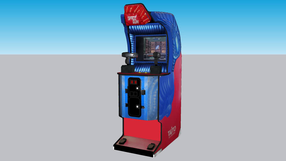 Space Gun arcade game | 3D Warehouse