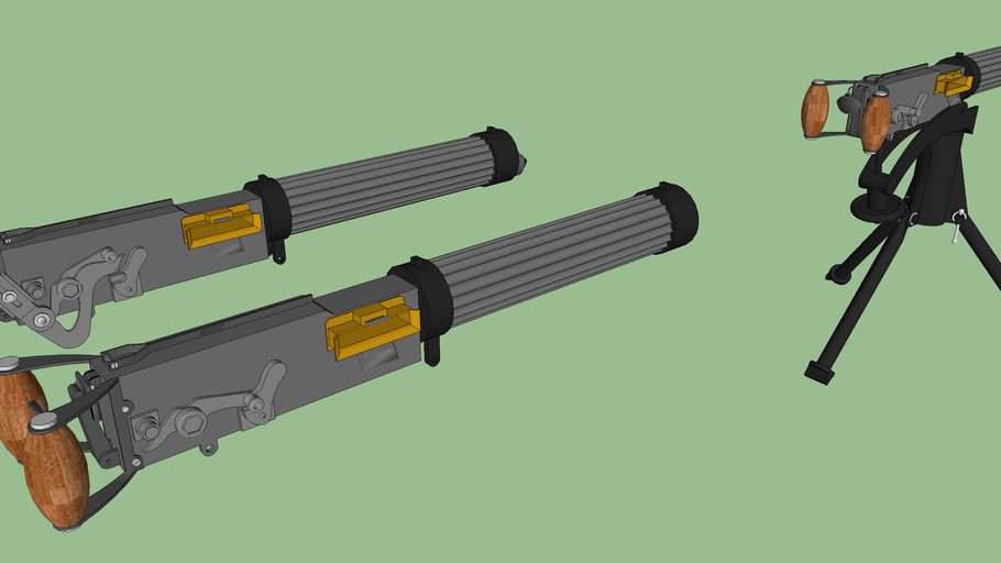Vickers Machine Gun | 3D Warehouse
