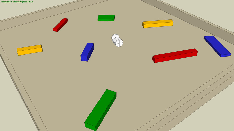 Obstacle Avoiding Robot - Sketchyphysics | 3D Warehouse