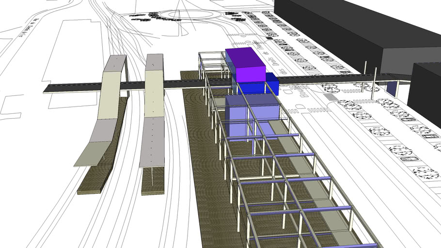 train | 3D Warehouse