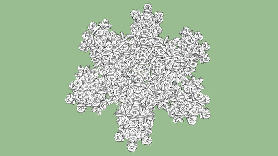fractal snowflake | 3D Warehouse