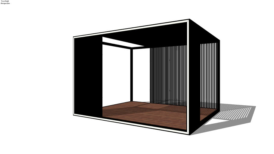 Puro Box 4x3x2.5 (Black) | 3D Warehouse