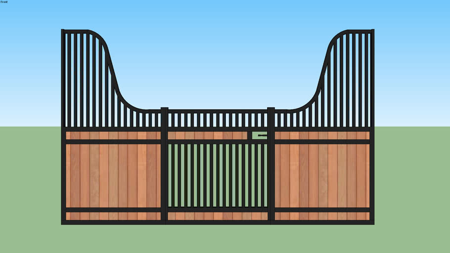 STALL FRONT HORSE CLASSIC | 3D Warehouse
