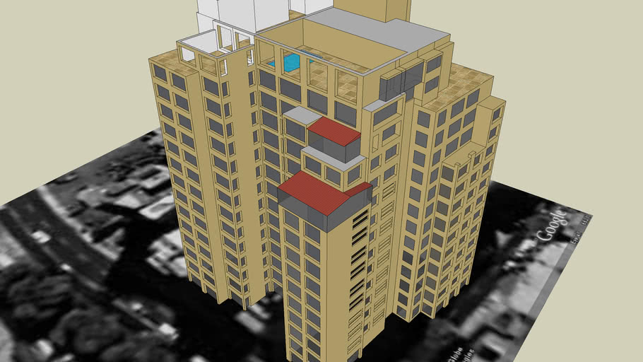 edificio en el golf | 3D Warehouse