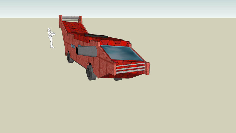 rocket car | 3D Warehouse