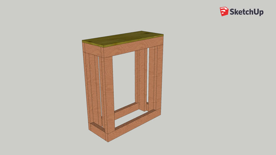 20/29 Gallon 2x4 Aquarium Stand | 3D Warehouse