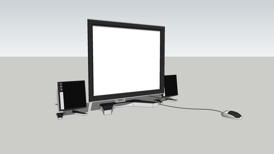 Computer Set-Up | 3D Warehouse