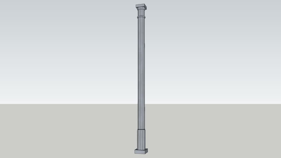 metal column | 3D Warehouse