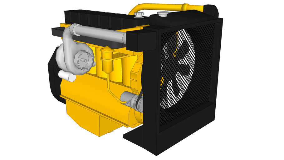 Diesel Engine | 3D Warehouse