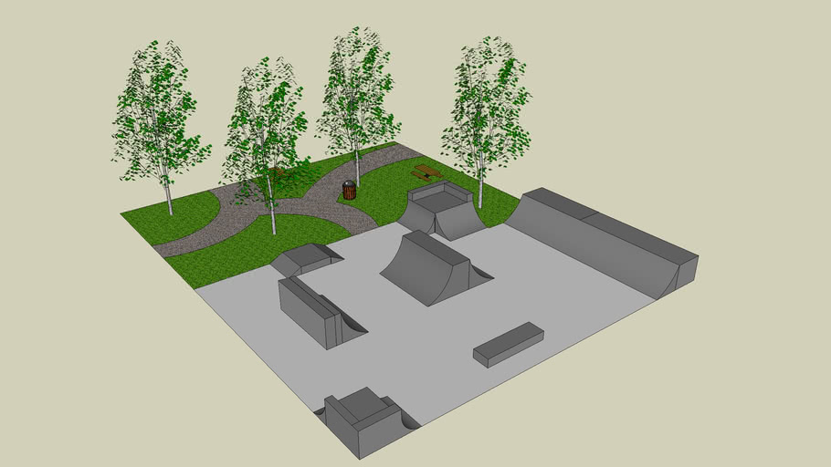 Skate park | 3D Warehouse