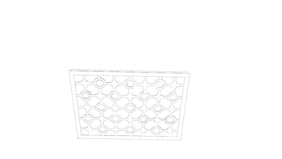 Fret ceiling | 3D Warehouse