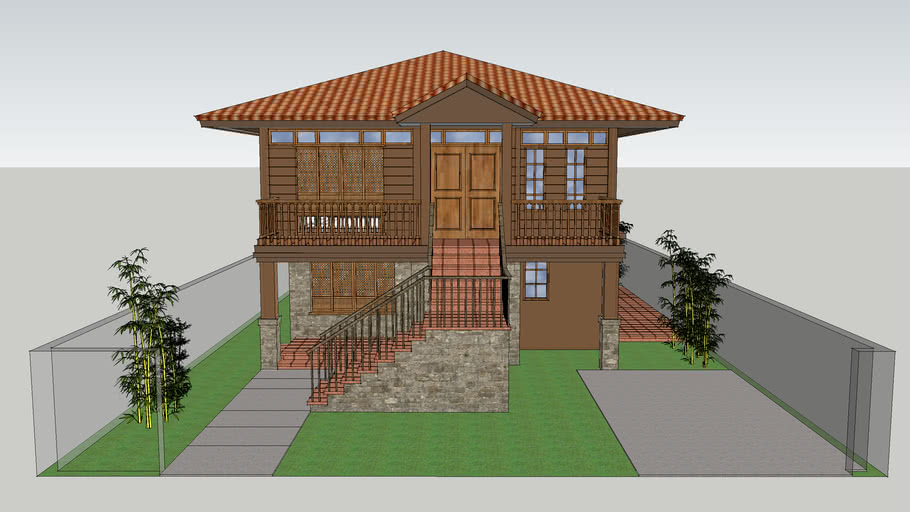 Bahay Na Bato Sa Pluto | 3D Warehouse